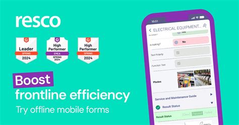 Inspections Mobile Forms Software Resco Resco