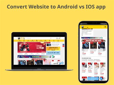Your Website Converted Into App Android Vs IOS Upwork