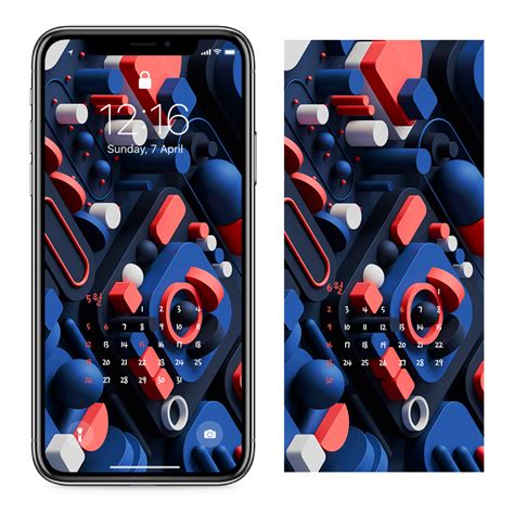 아이폰봄배경화면 2024년 5월 6월 달력 Color Of Love 빨간색 파란색 노란색 신기행복을심는치과 건강정보