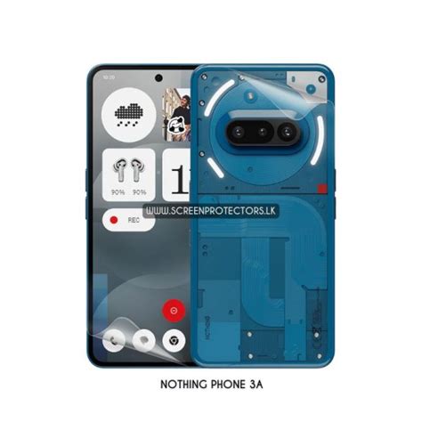 Nothing Phone 3a Hydrogel Protectors Screen Protector Back