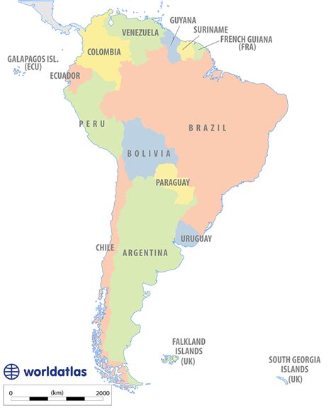 Maps Of South America