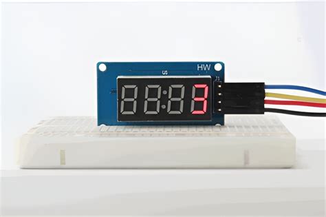 Módulo Display 7 Segmentos Tm1637 Para Arduino Nfe Robobuilders