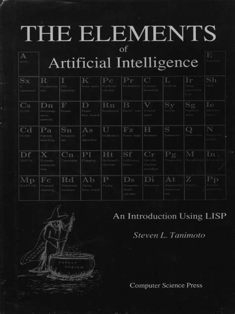 ebook pdf artificial intelligence steven l tanimoto the elements