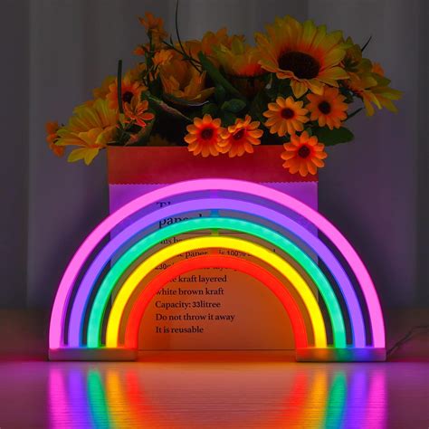Buy Xiyunte Rainbow Neon Signs Usb Operated Rainbow Neon Sign For