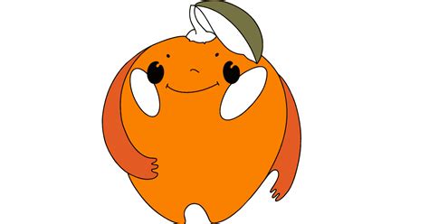 Orange With Eyes сoloring Page ♥ Online And Print For Free