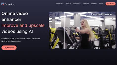 TensorPix AI Enhance Videos With AI Upscaling