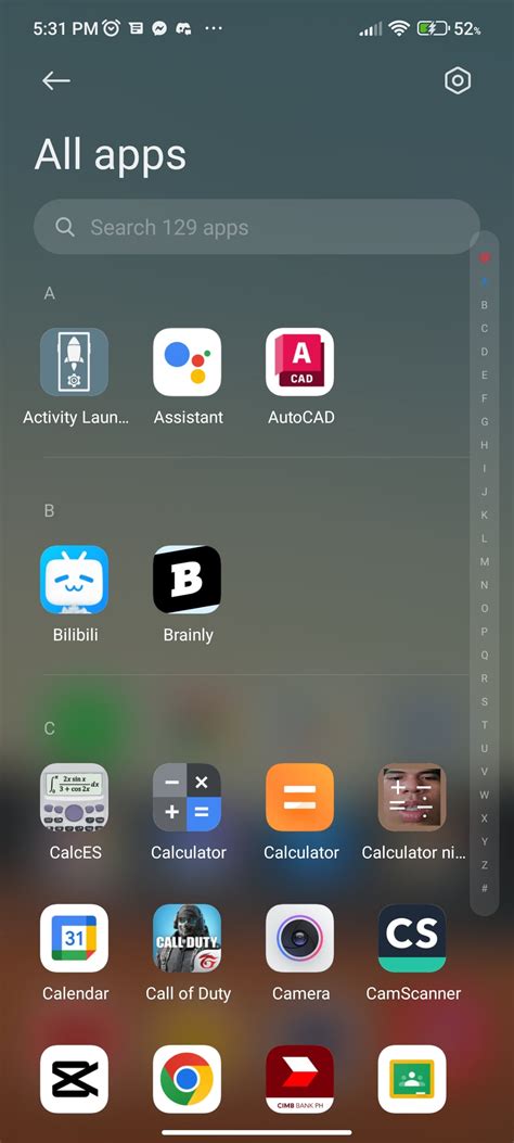 miui 14 app drawer replaced with icon drawer pressing the icon in
