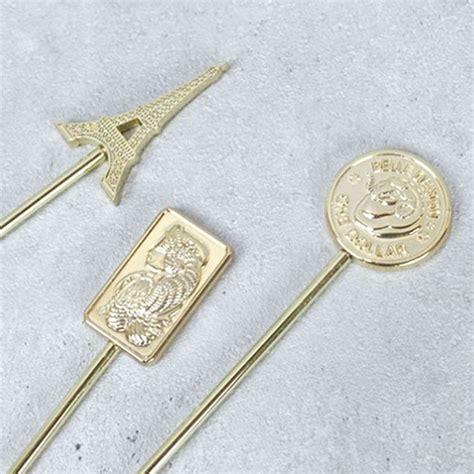 벨르 카페 머들러 에펠탑 골드 음료 커피 롱스틱 홈플러스 택배배송