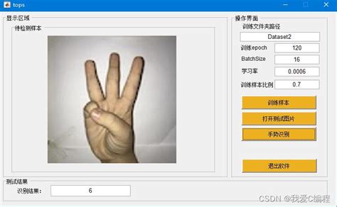 M基于深度学习网络的手势识别系统matlab仿真包含gui界面matlab 深度学习 代码 Csdn博客