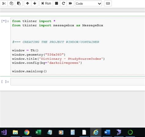 How To Make Gui Dictionary In Python
