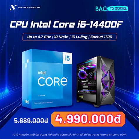 Cpu Intel Core I5 14400f Giá Tốt Tháng Chín 2024