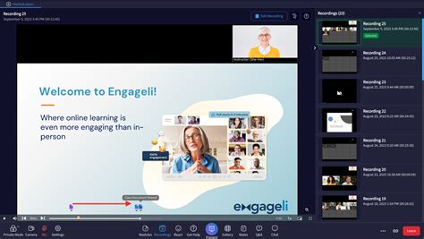 How To Viewedit Shared Class Files In Playback Room Recordings