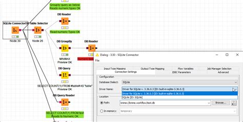 Db Reader Ignoring Types For Sqlite Databases Knime Analytics