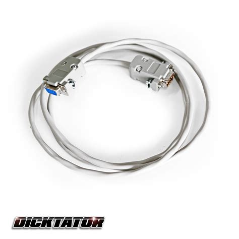 Male Female Serial Cable Straight 9 Pin Dicktator