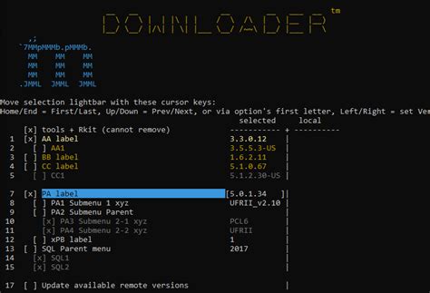 Ultimate Msdos Interactive Dynamic Menu It Cooking