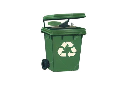 재활용 상자 쓰레기통 재활용 초록 Png 일러스트 및 이미지 에 대한 무료 다운로드 Pngtree