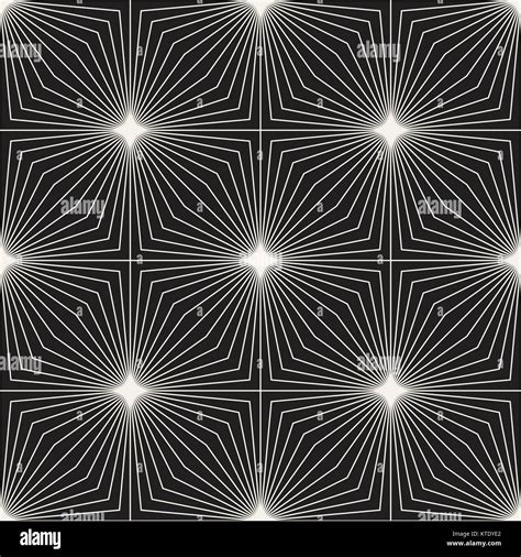 Vector Seamless Lattice Pattern Modern Stylish Texture With Monochrome Trellis Repeating