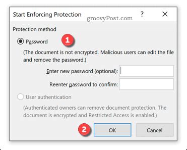 How To Protect Parts Of A Word Document From Editing