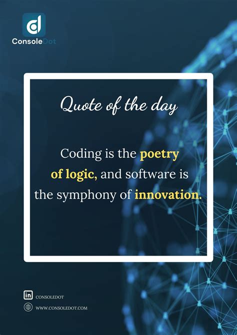 Consoledot On Linkedin Technology Innovation Coding Programming Developers Programmers