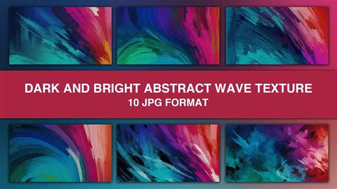 Dark And Bright Abstract Wave Texture Background Images Pack Images