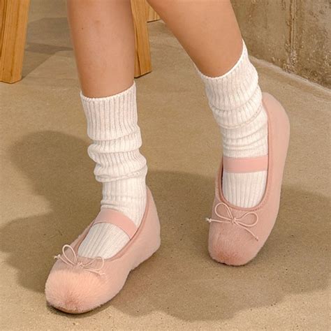 다미님 3컬러230~250 라운드 플랫슈즈 단화 로퍼 라운드 리본 양털 뽀글이 퍼 밴딩 정장 면접 교복 대학생 기본 겨울 편한 쿠션 빅사이즈 하객룩 결혼식 웨딩 슈즈