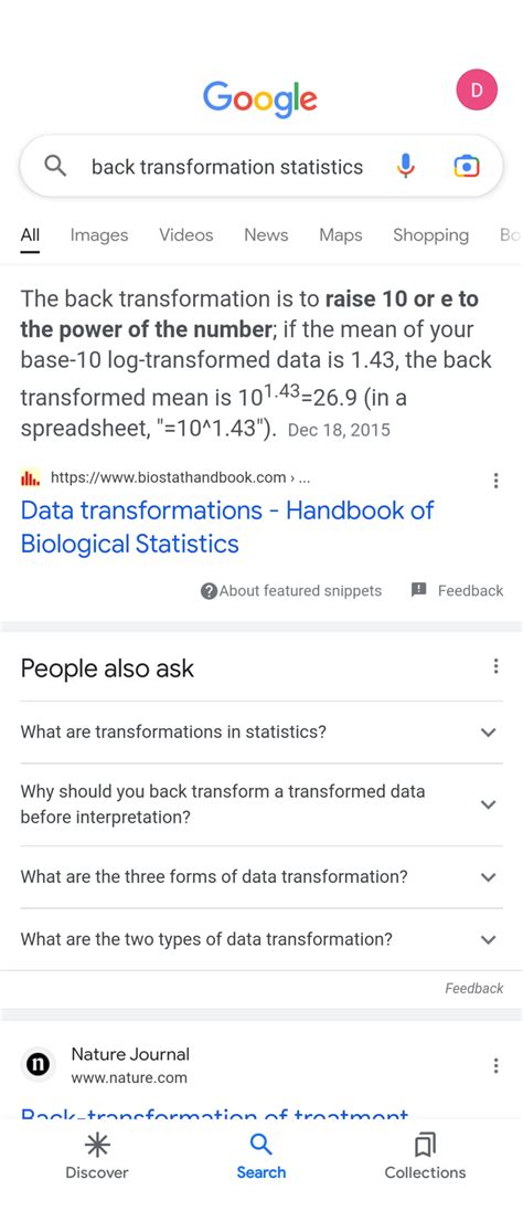 How To Calculate Statistical Back Transformed Parameters Of Lognormal