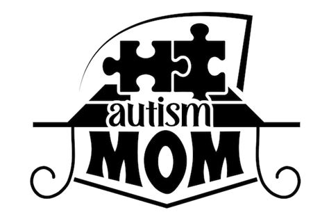 자폐증 Svg 번들 프리미엄 벡터