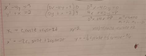 Differential Equations