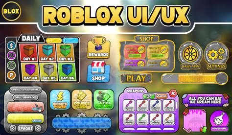 Design Great Roblox Ui Gui For Your Roblox Game By Blox Designs Fiverr