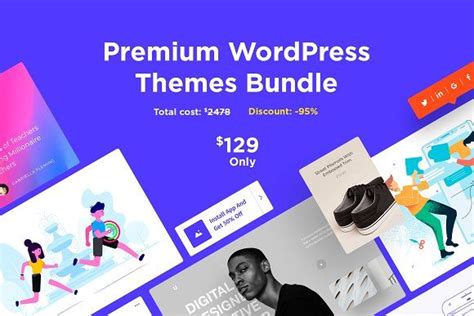 44 Premium Wordpress Themes Bundle A Wordpress Template By Visualmodo