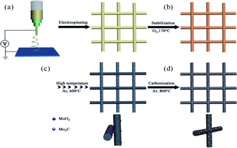 schematic illustration of the preparation process of the self fused