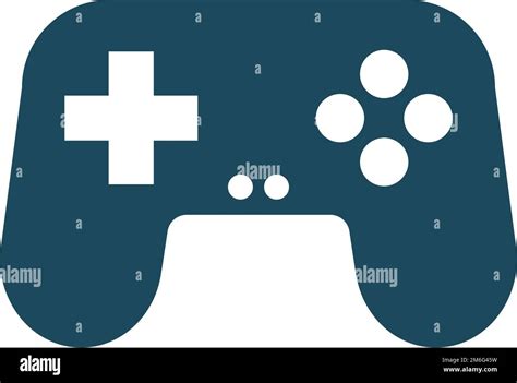Gamepad Controller Icon Gaming Controller Editable Vector Stock