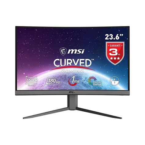 MSi G24C4 E2 FHD 23.6'' 180hz 1ms(mprt) Curved A-sync Oyuncu Monitör ...