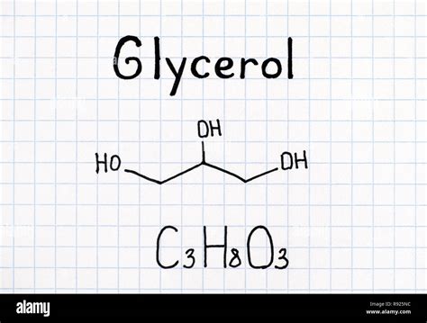 Glycerol Structure Diagram