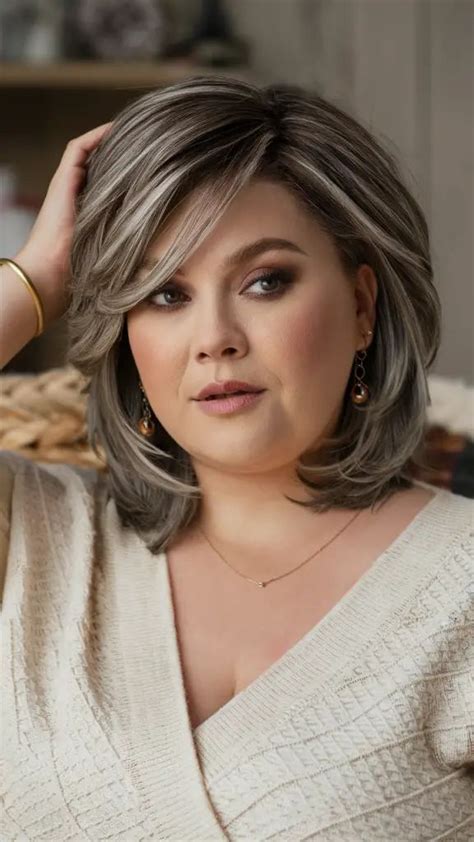 36 Winter Haircuts For Plus Size Women 2024 2025 Flattering Pixies
