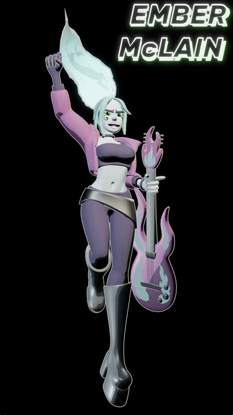 Ultimate Danny Phantom Ember Mclain By Grumbletron On Deviantart