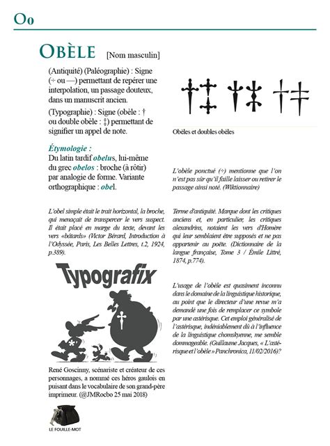 Obèle Le Fouille Mot