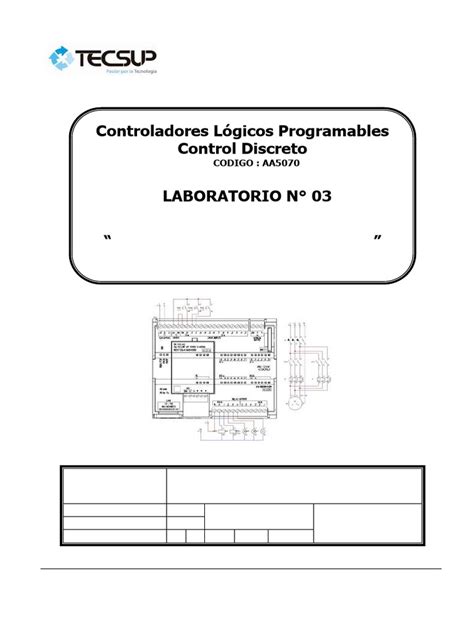 lab 03 diana huanqui pdf controlador lógico programable informática