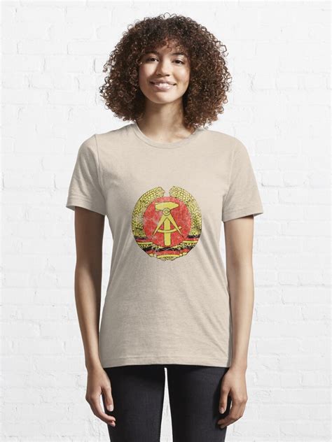 Ddr Retro Logo T Shirt For Sale By Pirminio Redbubble Ddr T