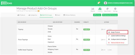 How To Bulk Assign Products To Add On Groups How To Bulk Assign Products To Add On Groups