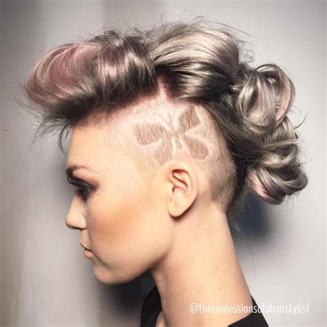 35 Shaved Hairstyles For Women Who Love To Stand Out