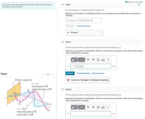 solved a review constants part 1 be sure to review examples