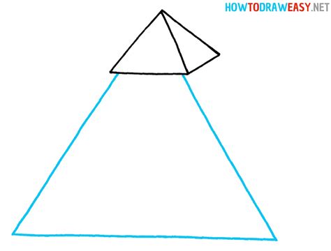 How To Draw A Pyramid How To Draw Easy