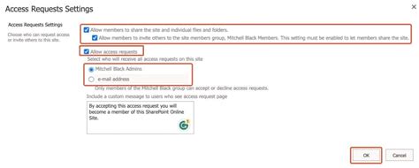 How To Set Up And Manage Sharepoint Access Requests Enjoy Sharepoint