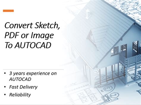 A Converted Autocad Drawing As You Wish Upwork