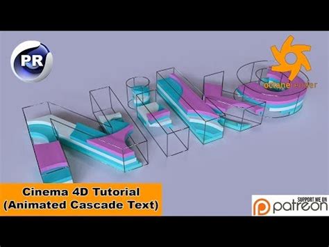 Cinema 4d text animation - happycclas