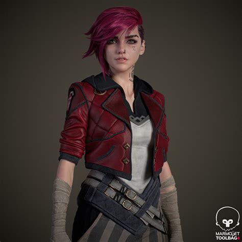 Vi Arcane Fan Art Zbrushcentral