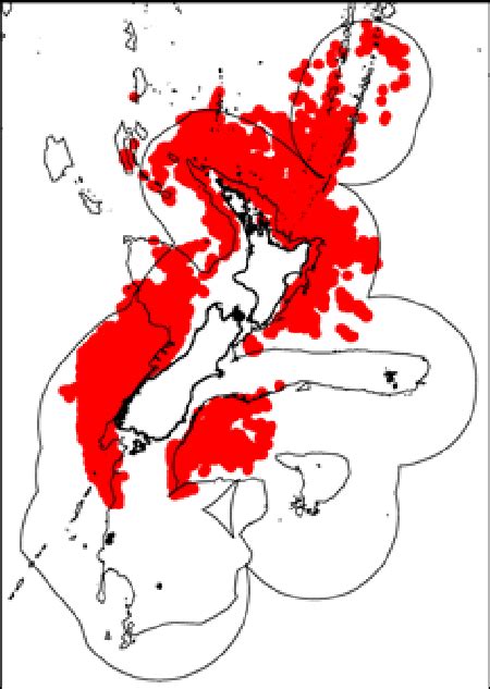 Distribution Of All Observer Longline Records For All Species On The