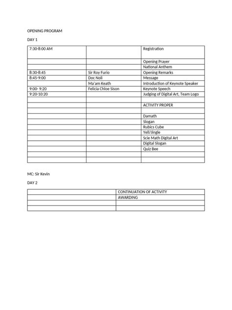 Scie Math Program Pdf