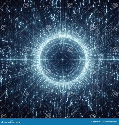 2 matrix code and ascii a digital rain of matrix code characters f stock